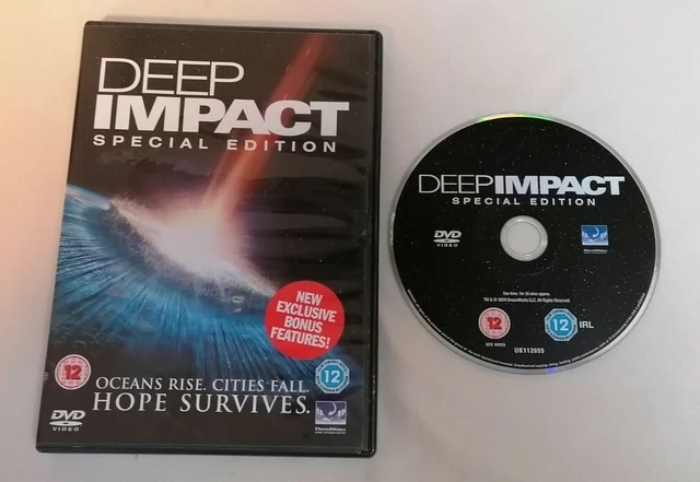 DVD - DEEP Impact *Special Edition* Morgan Freeman PAL UK R2 2006 SF ...