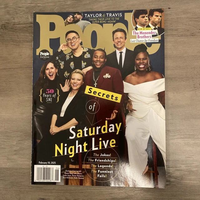 PEOPLE MAGAZINE FEBRUARY 10th 2025 ~ Secrets of Saturday Night Live ...