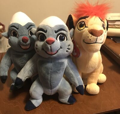 DISNEY JUNIOR LION Guard Kion and Bunga the Honey Badger Plush Just ...