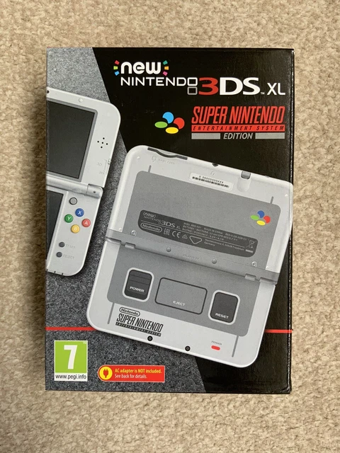 NEW NINTENDO 3DS XL Super Nintendo SNES Limited Edition U.K. Version ...