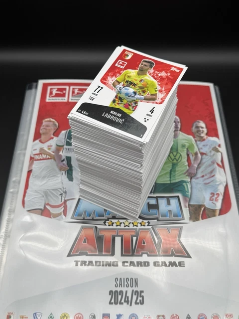 TOPPS MATCH ATTAX Bundesliga 2024/2025 - Alle 288 Basiskarten Komplett - 24/25 EUR 27,99 ...