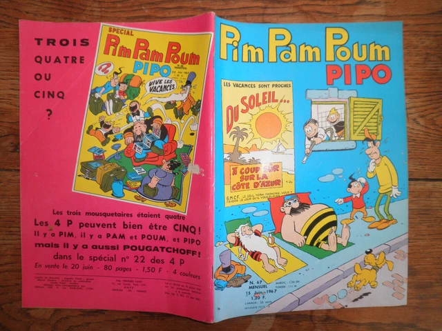 PIM PAM POUM n° 67 DE 1967 - bon état EUR 5,00 - PicClick FR
