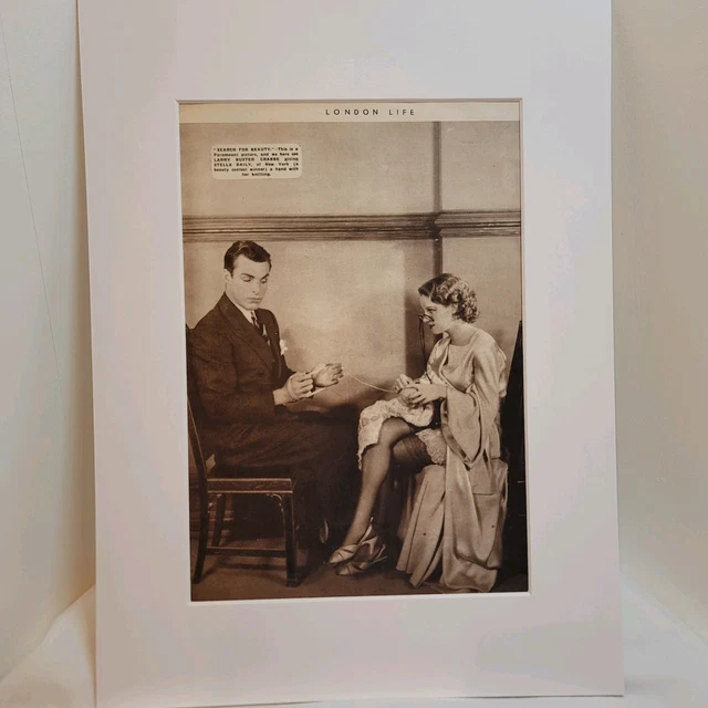 ORIGINAL VINTAGE MOUNTED Page From London Life Magazine 1934 £26.72 ...