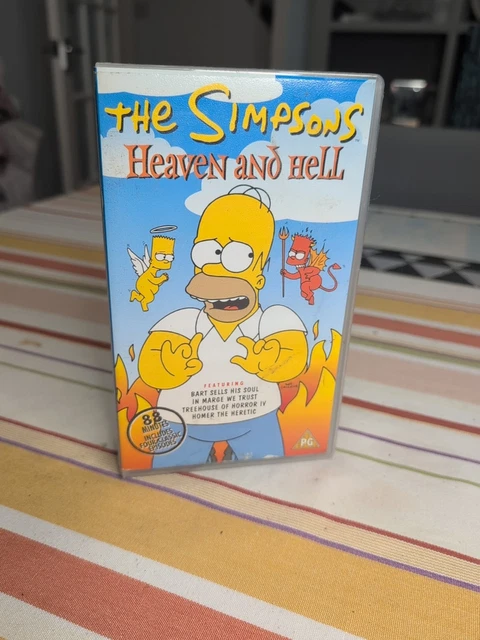 THE SIMPSONS HEAVEN And Hell (Animated) (VHS, 1998) £5.31 - PicClick UK