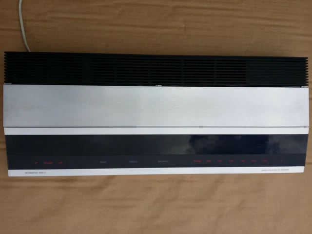 BANG OLUFSEN BEOMASTER 2400 Receiver Amplifier + Remote Rosewood ...