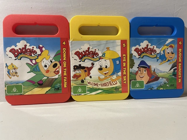 BUDGIE THE LITTLE Helicopter Volumes 4,5,6 DVD Bundle VGC $32.99 ...