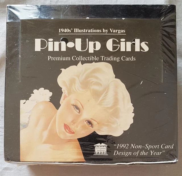 PIN UP GIRLS By Vargas 1940s Illustrations Box Trading Cards EUR 116,82 ...