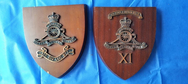 AUSTRALIAN VIETNAM WAR era 1980's Artillery commemorative/presentation ...