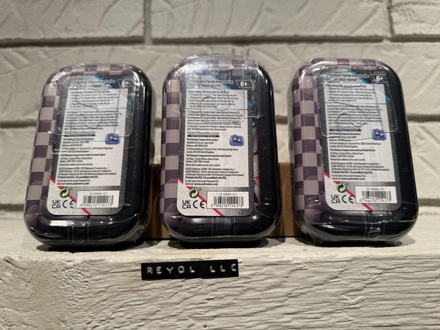 POKÉMON TCG S&V Black Bolt White Flare Unova Mini Tin Alomomola & Axew ...