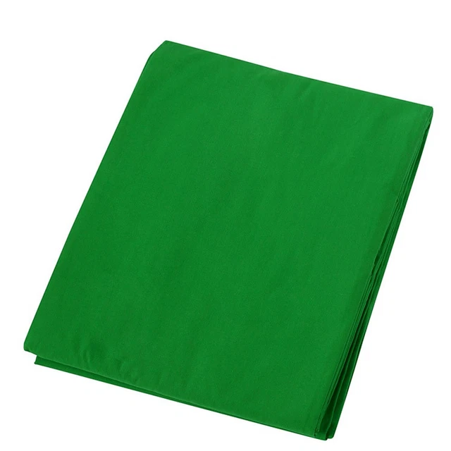 1PC SOLID GREEN Color Photographic Cloth Backdrop Practical Background ...