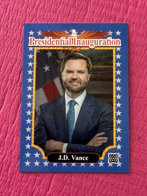 2025 GAS DONALD Trump Presidential Inauguration JD VANCE Vice President ...