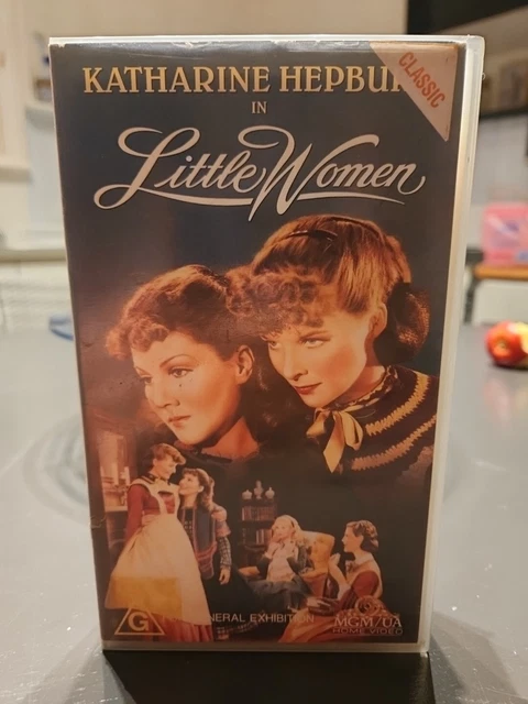 LITTLE WOMEN Katharine Hepburn VIDEO VHS Pal V41 Ex-Rental Blockbuster ...
