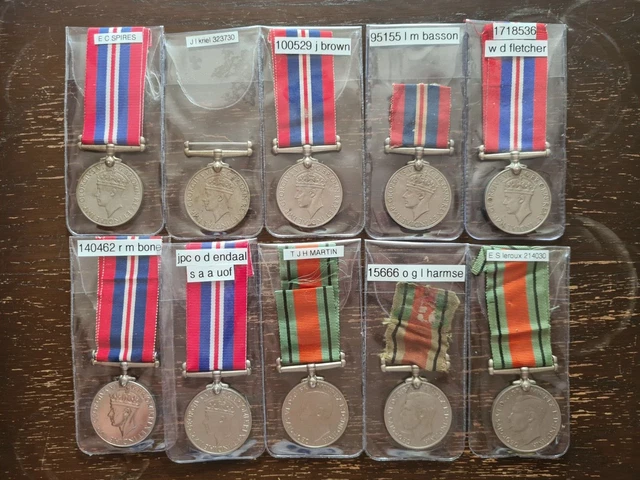 WW2 MEDALS ( south african medals) £90.00 - PicClick UK