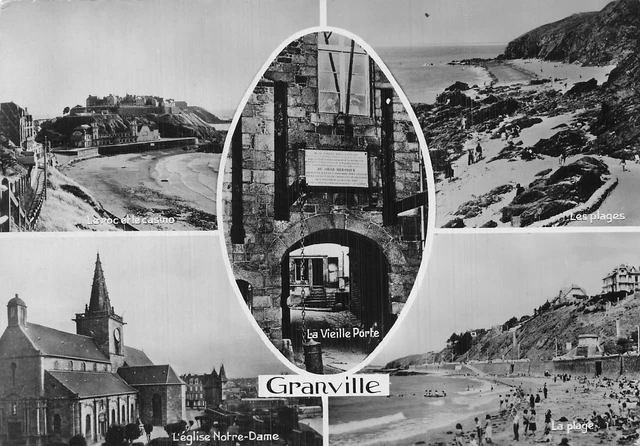 50 GRANVILLE LA Plage Le Roc Et Le Casino La Vieille Porte L EUR 5,90 - PicClick FR