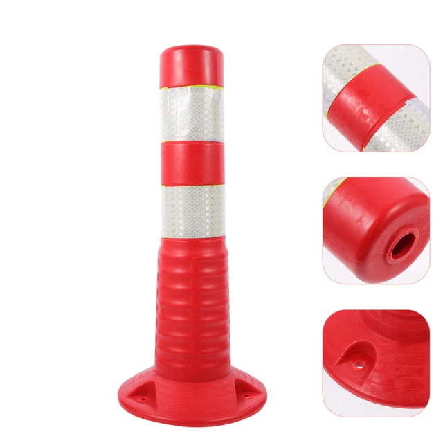 TRAFFIC SAFETY CONES No Parking Crash Column Warning Anti-collision ...