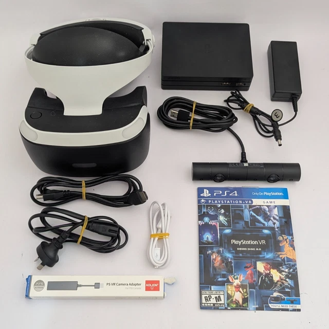 GENUINE PLAYSTATION PS4 PS5 VR PSVR V2 Headset Camera Set Virtual ...
