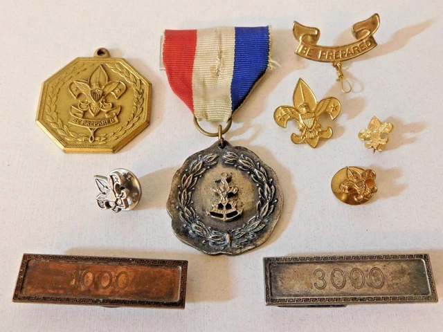 RARE MÉDAILLE DE Concours Festonné Scout De Mer Bsa, Concours De ...