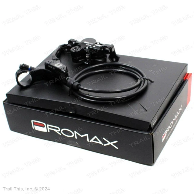 PROMAX SOLVE HYDRAULIC Bicycle Disc Brake and Lever Set Left/Front Post ...