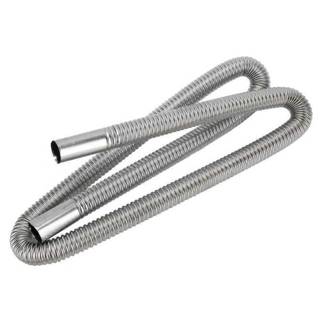 60CM STAINLESS STEEL Diesel Heater Exhaust Pipe Car Parking Air Tank ...
