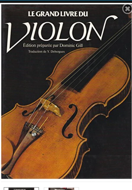 LE GRAND LIVRE du Violon Dominic Gill Livre Illustré Très Bon État EUR ...