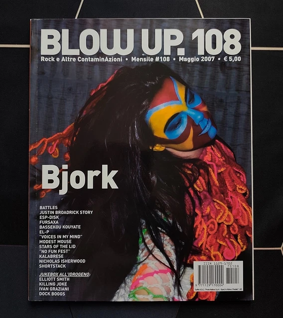 BJÖRK - BLOW Up magazine #108, 5/2007 - Italy Italian Bjork cover ...