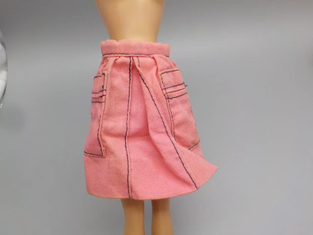 VINTAGE IDEAL TAMMY Pak Skirt Switchables / Pedigree Sindy PINK Color ...