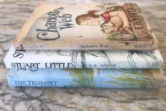 3 NOVELS-E.B. WHITE-1-THE Trumpet Of The Swan 2-Stuart Little 3 ...