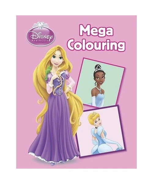 DISNEY PRINCESS MEGA Colouring (Disney Mega Colouring) EUR 18,17 ...