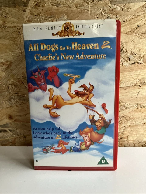 ALL DOGS GO To Heaven 2 (VHS, 2000) 1997 Version £5.00 - PicClick UK
