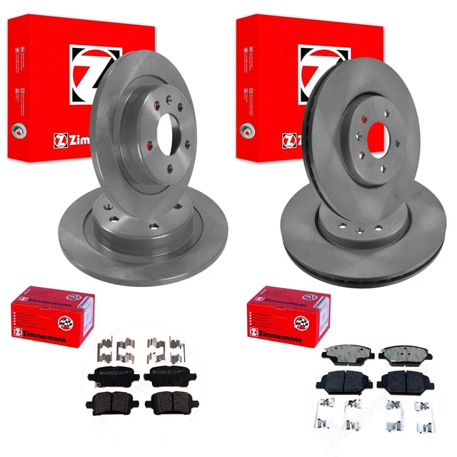 ZIMMERMANN BREMSSCHEIBEN + BELÄGE VORNE + HINTEN passend für OPEL INSIGNIA B EUR 290,90 ...