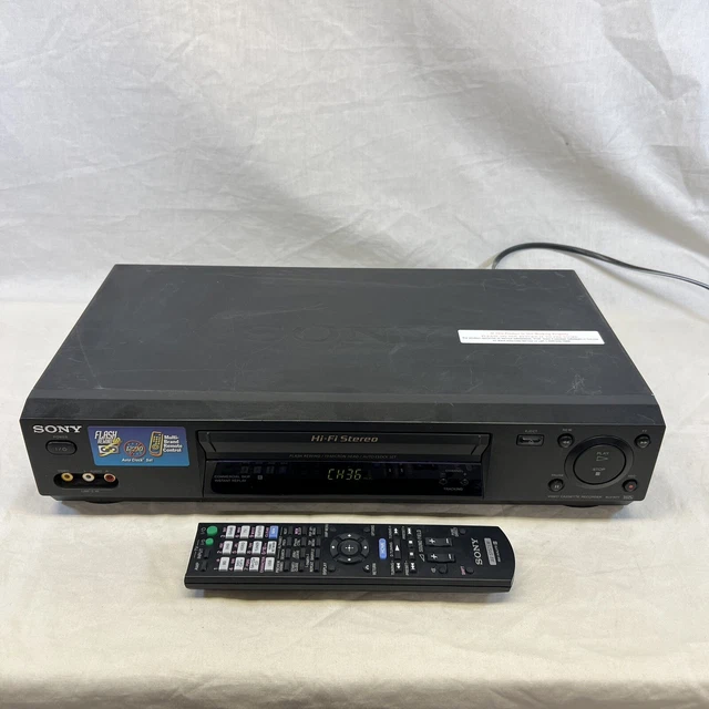SONY SLV-N77 HI-FI Estéreo VCR Video Cassette Grabadora Reproductor VHS ...