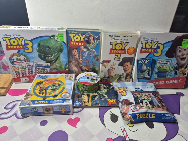DISNEY TOY STORY Vhs And Games Bundle, Great For Collector's $35.50 ...