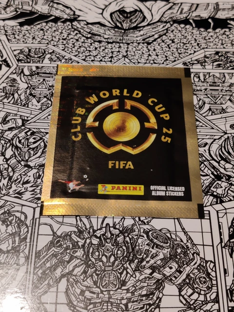 PANINI FIFA CLUB World Cup 2025 Official Sticker Pack One Sealed Pack £ ...
