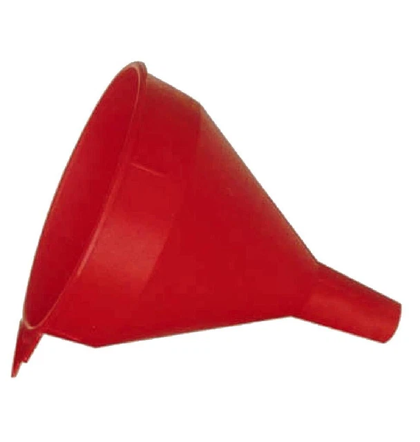 WIRTHCO 32006 FUNNEL King Red Polyethylene Funnel with Screen/Strainer ...