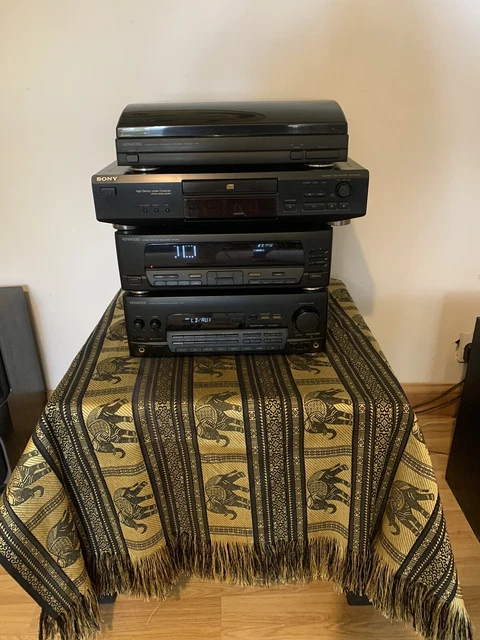 KENWOOD HIFI 4 pieces Stack system separate A-85 Amplifier, GE-850 ...