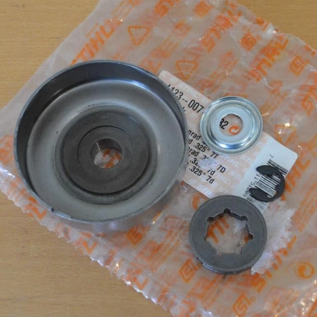 STIHL GENUINE RIM Sprocket Kit MS250 MS230 etc 325" 7T 1123 007 1032 ...