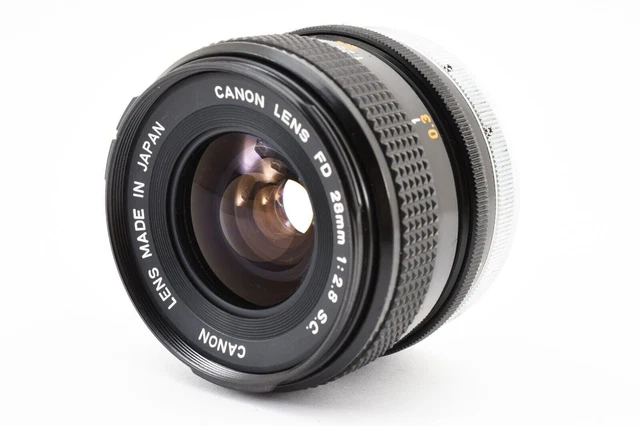 CANON FD 28MM F2.8 S.C. Wide Angle Prime Lens Full Frame Excellent from ...