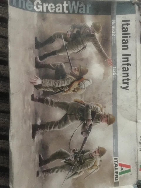 RARE ITALERI 6532 Italian Infantry WW2 Model kit 1:35 scale. £11.12 ...