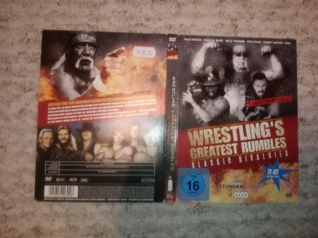 DVD WCCW WRESTLINGS Greatest Rumbles Classic Rivalries WWF WCW TNA ECW ...
