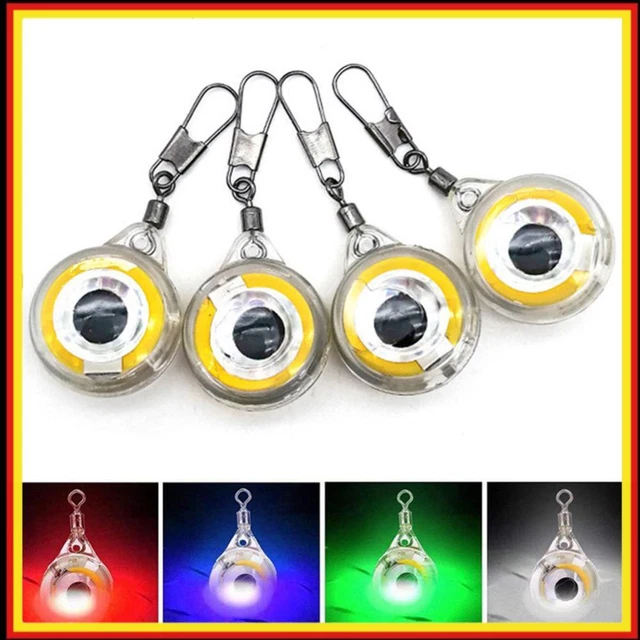 LAMPADA ESCA PESCA Mini Led Pesca Calamari Esca Forma Occhio per Acqua ...