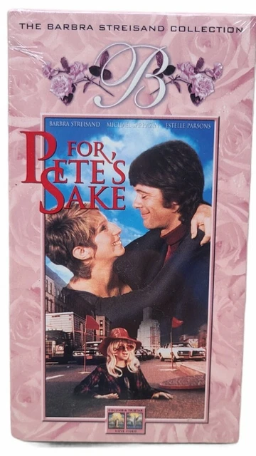 FOR PETES SAKE (VHS, 1997, Barbra Streisand Collection) Vhs Cassette ...