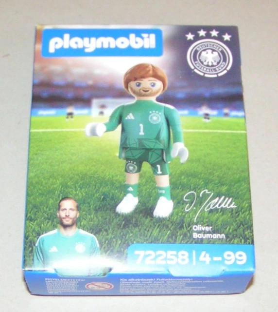 PLAYMOBIL® 72258 FIGUR Coupe Du Monde 2026 DFB Gardien Oliver Baumann ...