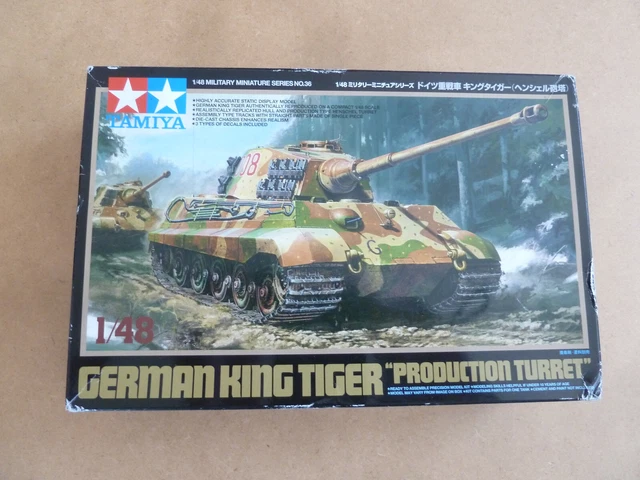 TAMIYA 32536 GERMAN King Tiger Production Turret 1:48 EUR 20,00 ...