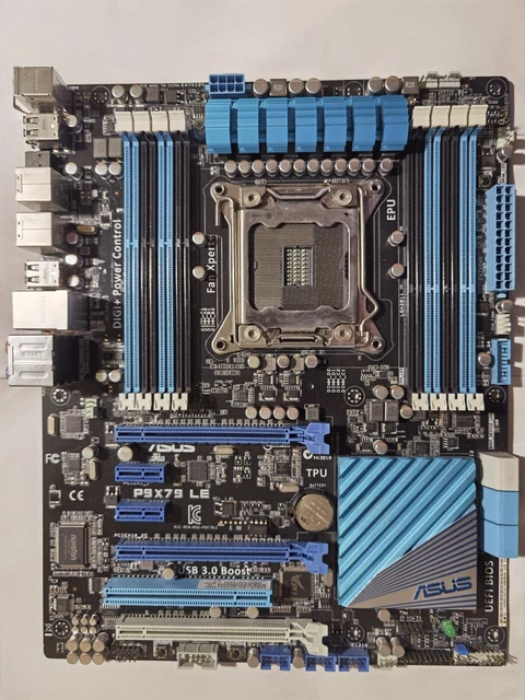 ASUS P9X79 LE Intel X79 ATX DDR3 LGA2011 3 x PCI-E x16 Slots ...