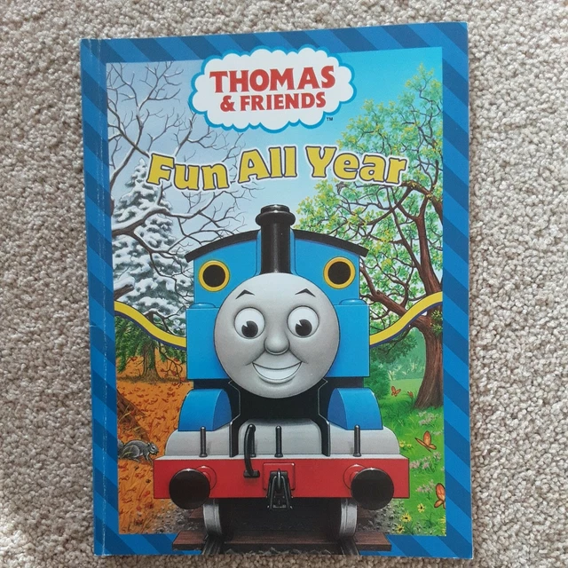 THOMAS AND FRIENDS Fun All Year Coloring Book Random House £3.28 ...