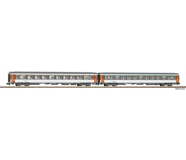 PIKO SNCF 1ST/2ND Class Corail Coach Set (2) IV PK94505 N Gauge £127.25 ...