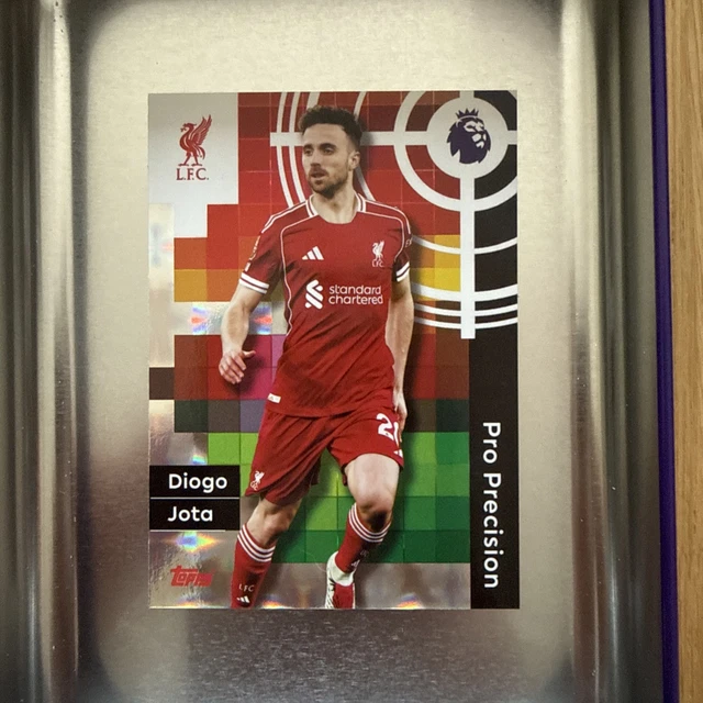 TOPPS PREMIER LEAGUE Debut Edition 2026 Diogo Jota Liverpool Pro ...