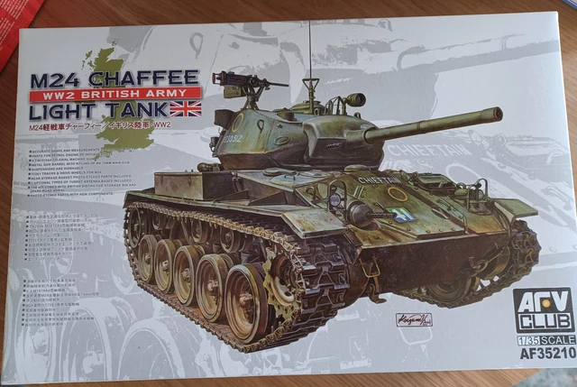 1:35 AFV CLUB 35210 M24 Chaffee WW2 British Army sehr selten EUR 45,50 ...
