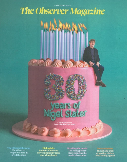 OBSERVER REVUE 30 Ans De Nigel Slater, Sophie, Mode 24.9.23 EUR 8,34 ...