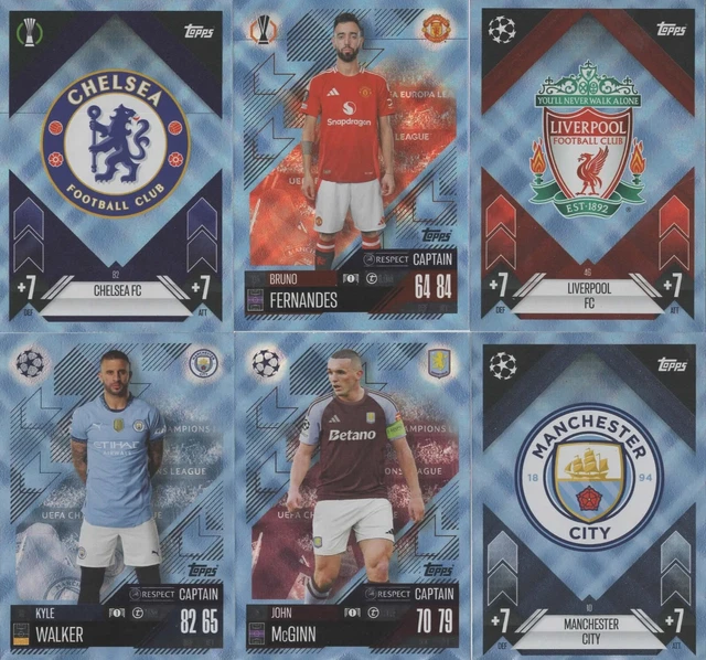 TOPPS MATCH ATTAX 2024/2025 24/25 Champions League Crystal Parallel #1 - #189 EUR 7,52 - PicClick DE